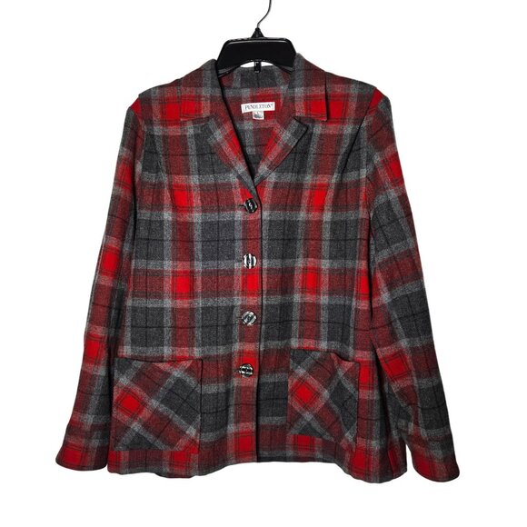 Pendleton | Jackets & Coats | Pendleton Womens Buffalo Plaid Limited ...
